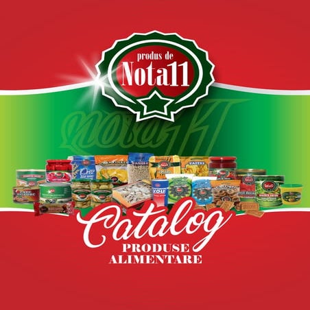 Catalog produse - Nota 11 - Produse alimentare | PDF