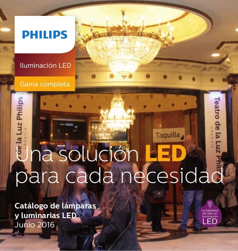 Catálogo lámparas y Luminarias LED PHILIPS