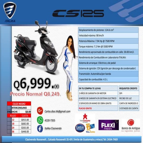 Catalogo de Motocicletas de la marca Italika 2019.pptx