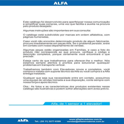 Catalogo alfa 2012 | PDF