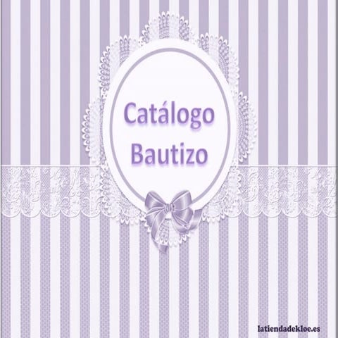Catalogo bautizo | PDF