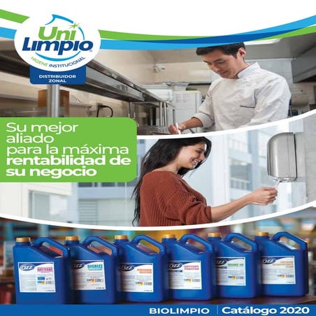 Catálogo Biolimpio | PDF