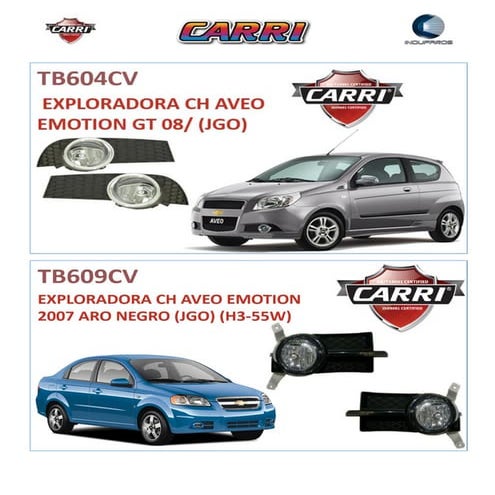 Catalogo Carri por Vehiculo | PDF