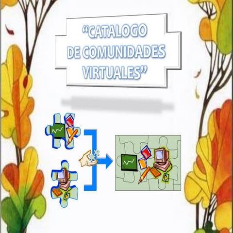 Catalogo de comunidades virtuales | PDF