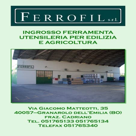 Catalogo ferrofil | PDF