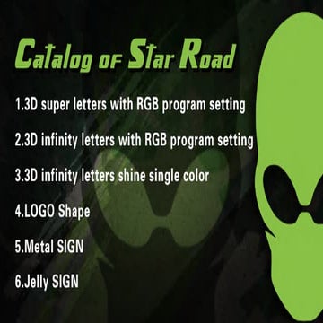 Catalog of Star Road leds para publicidade | PDF