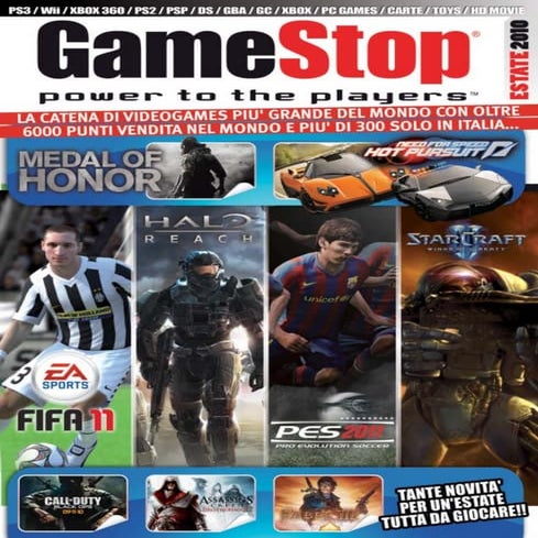 Catalogo Estate 2010 GameStop | PDF