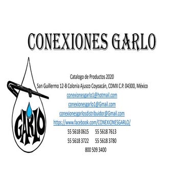 Catalogo garlo junio 2020 | PDF