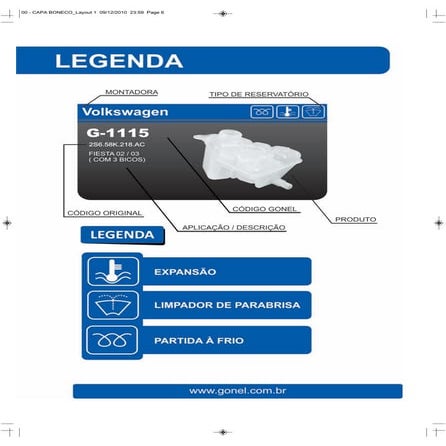 Gonel completo 2020 catalogo | PDF