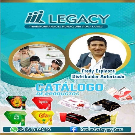 Catalogo Legacy Perú 2024 - Productos legacy Peru | PDF