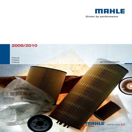 Catalogo mahle filtros_2009_2010[1] | PDF