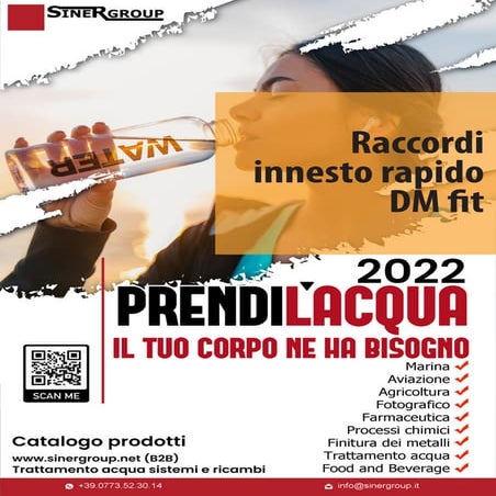 Raccordi a innesto rapido DM fit catalogo | PDF