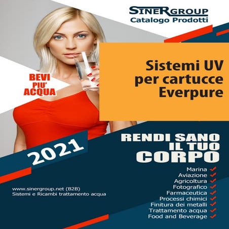 Sistemi UV per cartucce Everpure catalogo | PDF