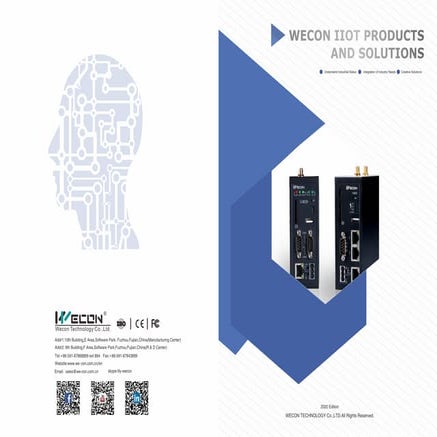 CATALOGO V-BOX WECON industria 4.0 IIoT- | PPT
