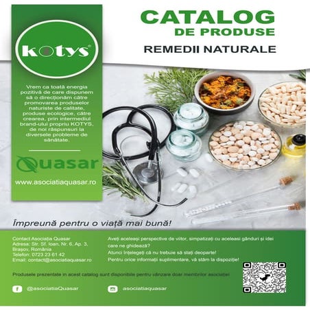Catalog de produse - Remedii naturale | PDF