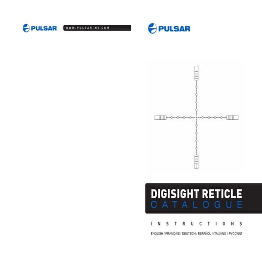 Catalog PULSAR Digisight Reticle | Optics Trade | PDF