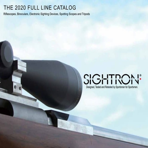 Catalog Sightron Binoculars | Optics Trade | PDF
