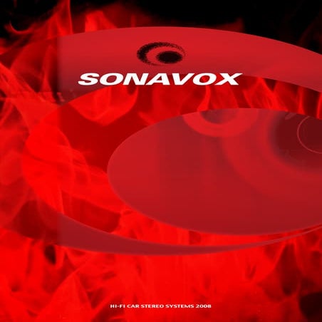 Catalog Sonavox accessoires autoradio et dvd dans votre auto par ...