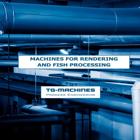 Meat rendering and fish meal processing machines | PDF