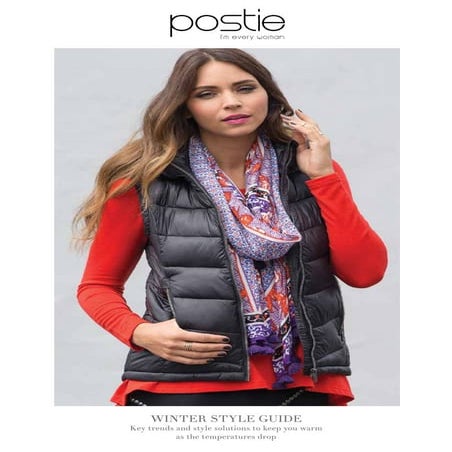 Postie Fashions Winter 2014 Catalogue | PDF | Women\'s Outerwear ...