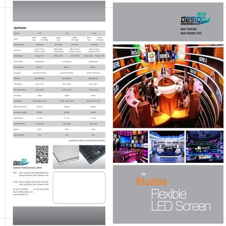 Flex dot, flex screen for building facade lighting | PDF