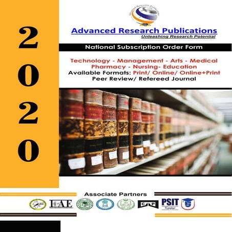 Advanced Research Publications( ADR) Catalogue 2020 | PDF
