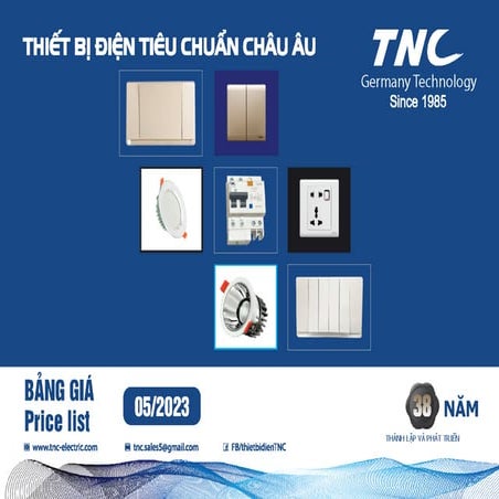 Catalogue Thiết bị điện 2023 TNC .pdf