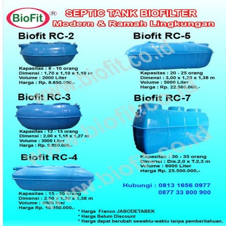 Septic tank, septictank, septic tank biofil, biotech septic tank | PDF