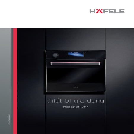 Catalogue Thiết Bị Gia Dụng Hafele 2017 | PDF