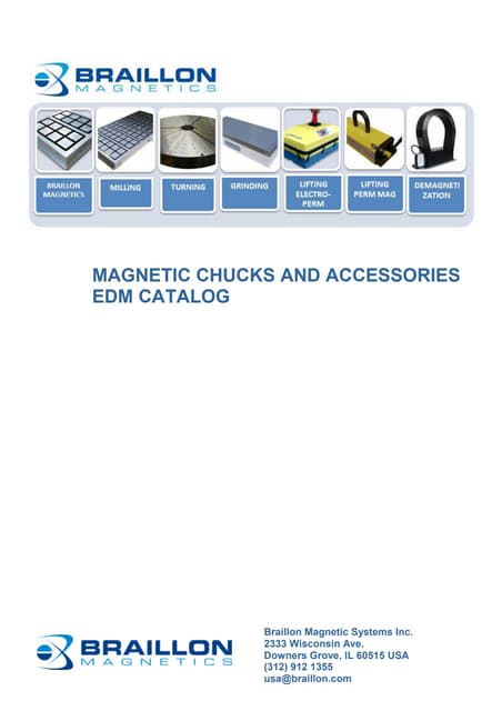 magnetic chuck for surface grinding | PDF