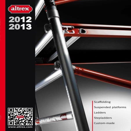Catalogue Altrex English 2012/2013 | PDF