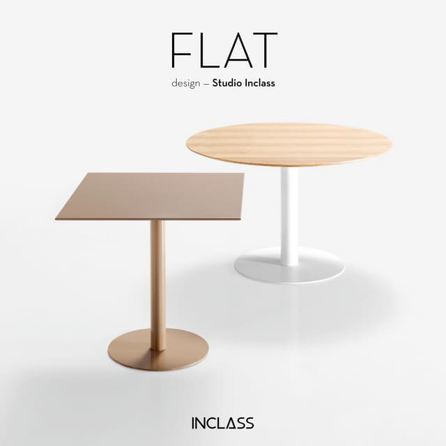 Flat tables Catalogue by Studio Inclass | PDF