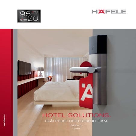 Catalogue Hafele 2018 - Giải Pháp Cho Khách Sạn | PDF