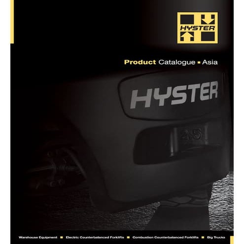 Catalogue hyster | PDF