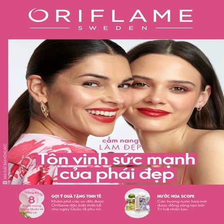 Catalogue My Pham Oriflame 3 2025 Ton Vinh Suc Manh Phai Dep | PDF