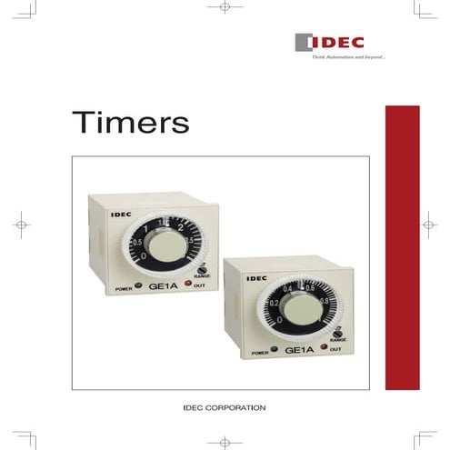 Catalogue Timer Idec - Beeteco.com