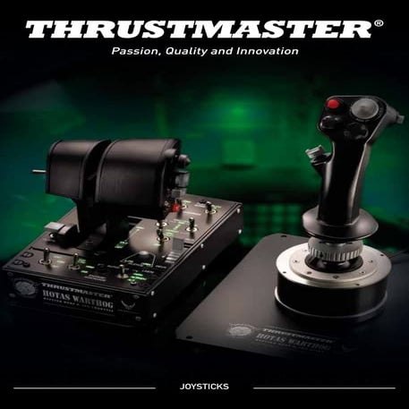Thrustmaster Catalogue 2019 (Joystick & Flightsim) | PDF