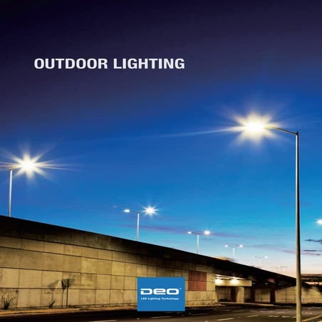 Cable Suspended LED Street Light - DEO Lighting | PDF