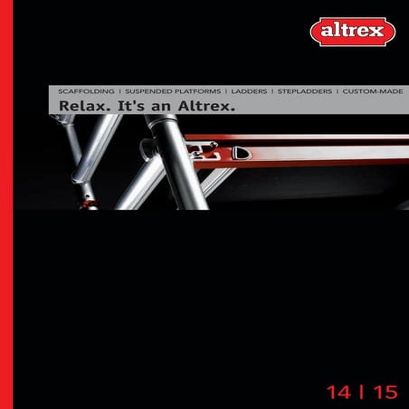 Altrex Catalogue 2014-2015 | PDF