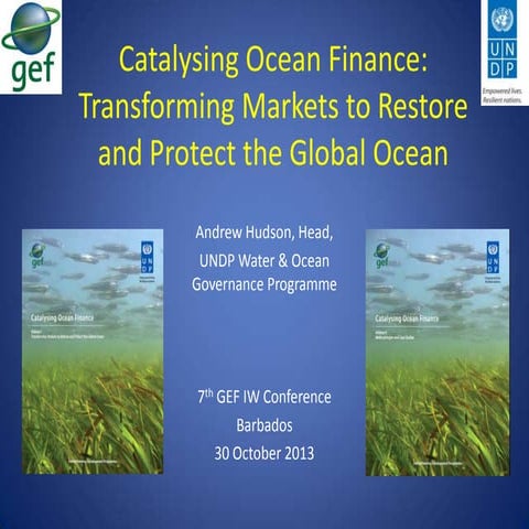 Catalysing Ocean Finance: Transforming Markets to Restore and Protect ...