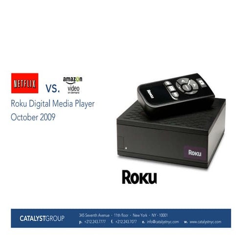Amazon and Netflix On-Demand Video Services | PDF