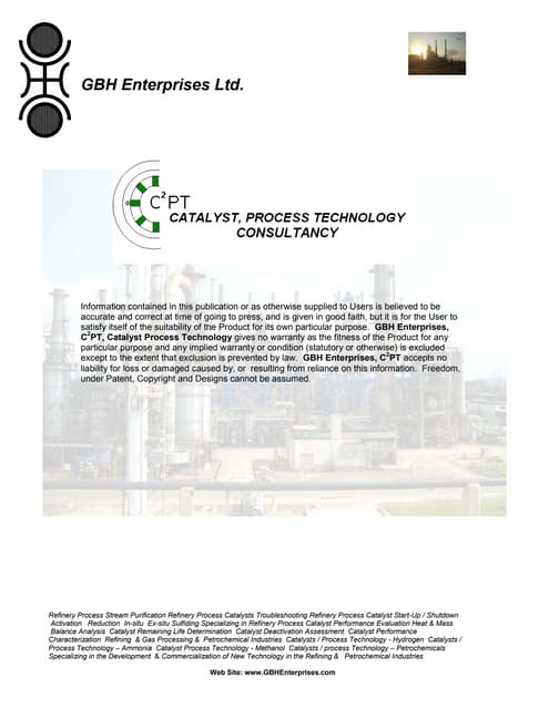 SMR PRE-REFORMER DESIGN: Case Study | PDF | Chemistry | Science