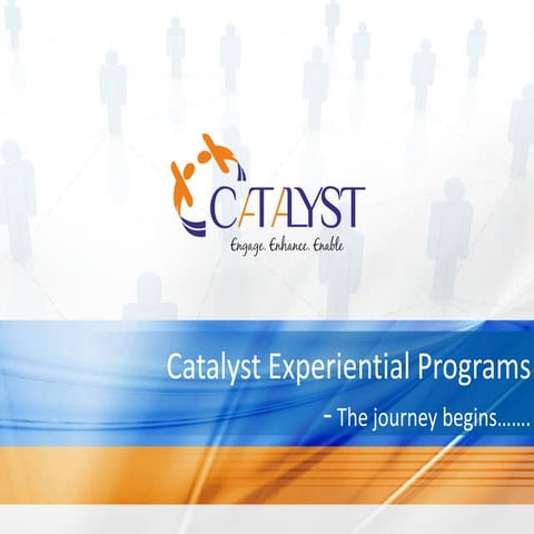 Catalyst flagship experiential programs | PPT