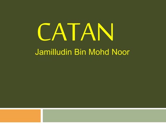 Tokoh tokoh catan | PPT