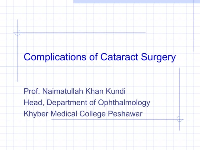 Congenital defects of the lens | PPT