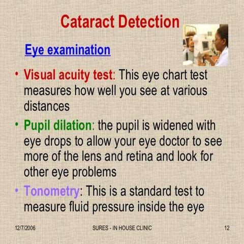 Ophthalmological disorder Cataract for B.Sc. Nursing students | PPTX