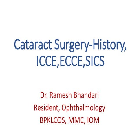 Extracapsular cataract extraction | DOCX