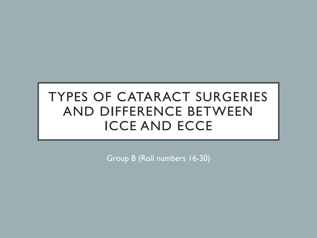 Extracapsular cataract extraction | DOCX