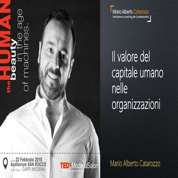 Il valore del Capitale Umano nelle organizzazioni _ TEDxModena ...