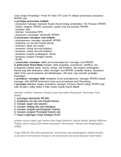 ASB dalam Perencanaan dan Penganggaran | PDF